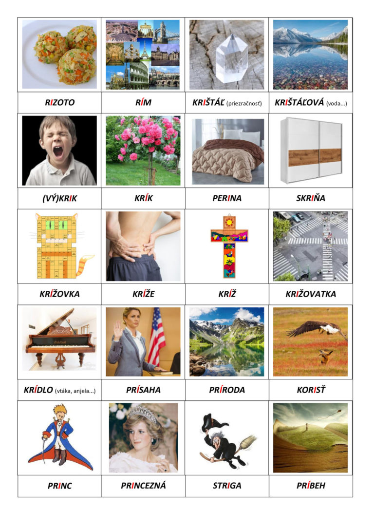 Vybrané slová po „P“ a „R“ | Natália Sollárová