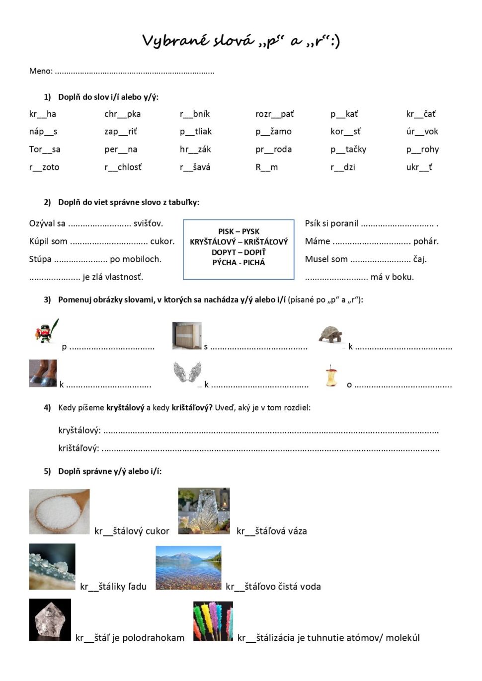 Vybrané slová po „P“ a „R“ | Natália Sollárová