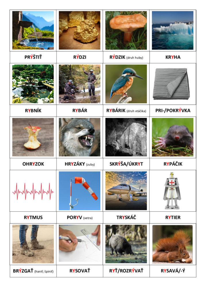 Vybrané slová po „P“ a „R“ | Natália Sollárová